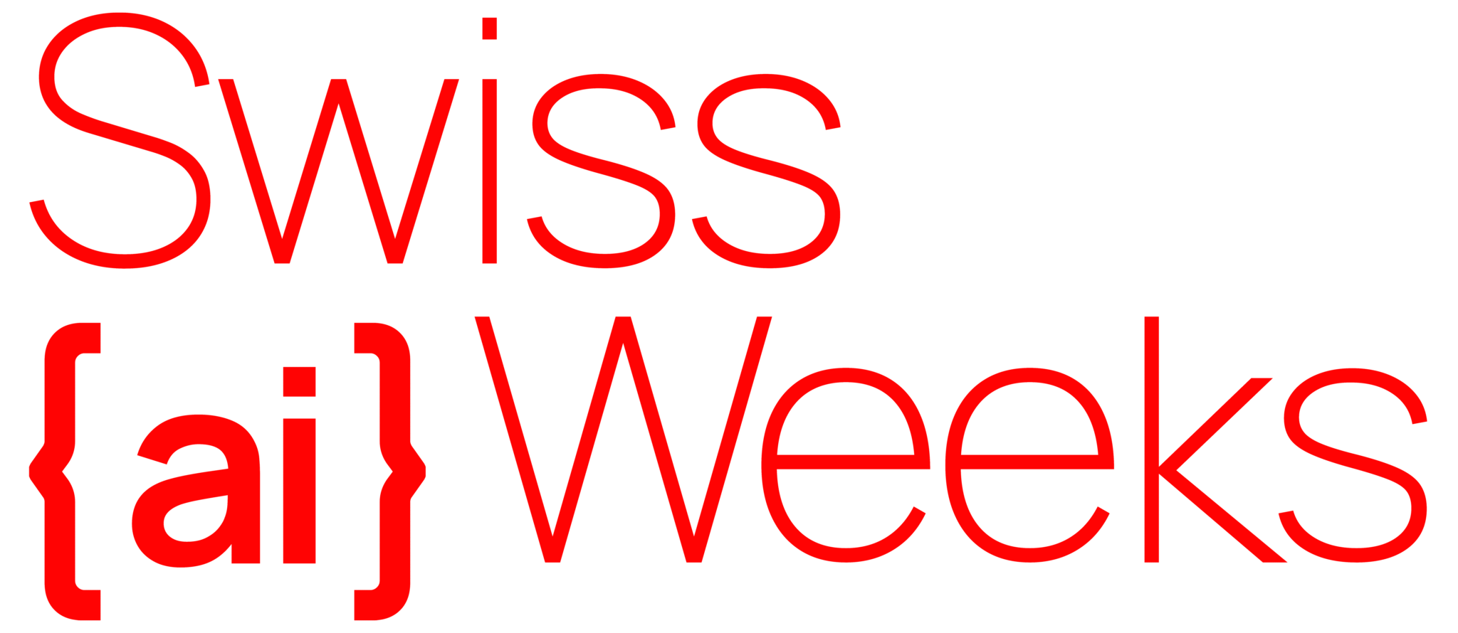 Swiss {ai} Weeks Logo Rot